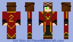 Quidditch Team Gryffindor Uniform Minecraft Skin