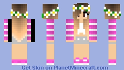 Spring Girl Minecraft Skin