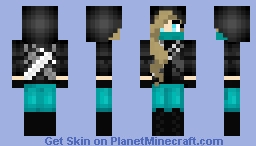 My First Skin~Ninja Girl Minecraft Skin