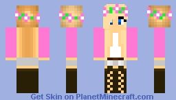 Summer Girl Minecraft Skin
