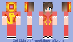 Phoenix Girl Minecraft Skin