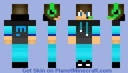 PewDiePie Skin! (brofist on the back) Minecraft Skin