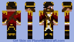 Pirate Captain Minecraft Skin
