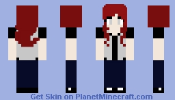 Red hair Minecraft Skin
