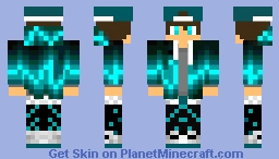 blue jacket boy Minecraft Skin