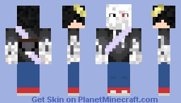 Skull Mask Kid Minecraft Skin