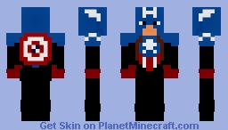 Captain America : Bucky Barnes Minecraft Skin