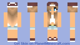 Baseball Girl Minecraft Skin