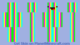 Derpy Rainbow Minecraft Skin
