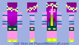 Candy Girl Minecraft Skin