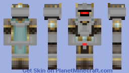 Robot King Minecraft Skin