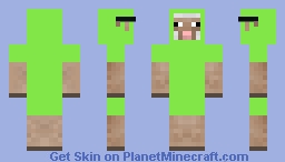 Green Sheep Minecraft Skin