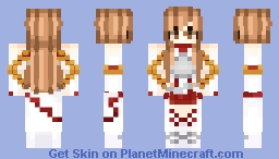 Asuna ~ Sword Art Online Minecraft Skin
