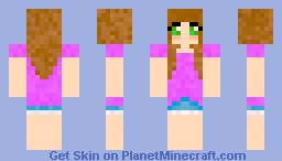 Weekend Chick Minecraft Skin