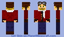 the Red Aaron's Skin / WW1 era Pilot Minecraft Skin