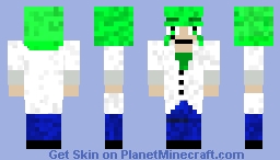 Humanoid Iggy Koopa Minecraft Skin