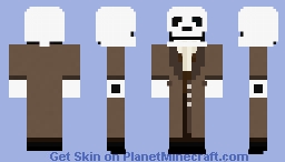 Pre Core Gaster Minecraft Skin
