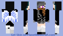 Flaming cloak {demon} Minecraft Skin