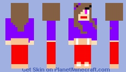 Miranda Sings skin Minecraft Skin