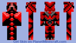 Fire Dragon Minecraft Skin
