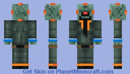 Customized guardian skin Minecraft Skin