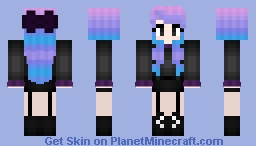 ★Goth Girl★ 4/12/16 Minecraft Skin