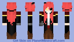 +=+Foxy Female FNAF+=+ Minecraft Skin