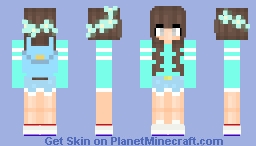 Back pack girl Minecraft Skin