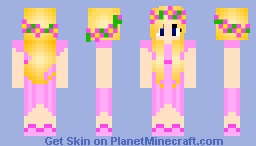 Spring Girl Minecraft Skin