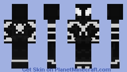 SpiderMan | Civil War | Symbiont Minecraft Skin