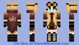 Steampunk Girl Minecraft Skin
