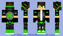 the xbox gamer Minecraft Skin