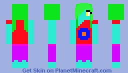 Alien Girl :) Minecraft Skin