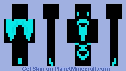 Angel Blue Minecraft Skin