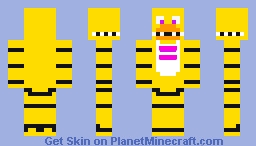 New Prototype Chica | New Prototype Skin series Minecraft Skin