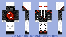 White enderman Minecraft Skin