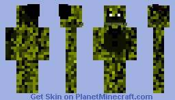 Phantom Freddy Minecraft Skin