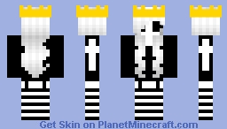 Queen Gothic Minecraft Skin