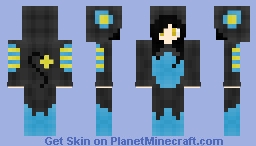 Pokemon Onsies: Luxray Minecraft Skin