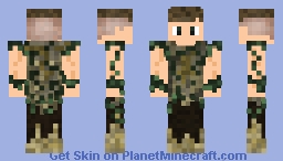 Nature guy Minecraft Skin