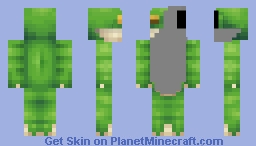 Frog/Alien Skin FroglienYT Minecraft Skin