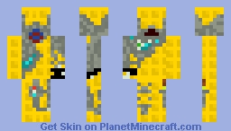Waffle Cyborg Minecraft Skin