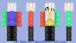 ♥ Rainbow RainCoat ♥ Minecraft Skin