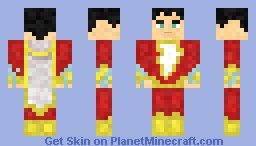 Shazam New 52 Minecraft Skin