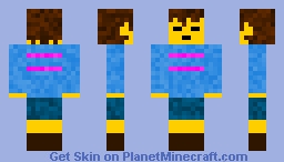 frisk Minecraft Skin