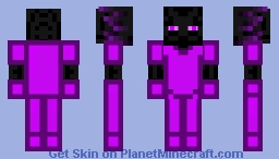 Enderman with armor Minecraft Skin