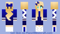 Aubrey (A Cheerleader) Minecraft Skin