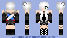CoC Collection - Female Warrior V2 Minecraft Skin