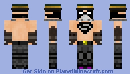 Evil Superman Minecraft Skin