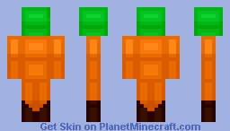 Carrot Minecraft Skin